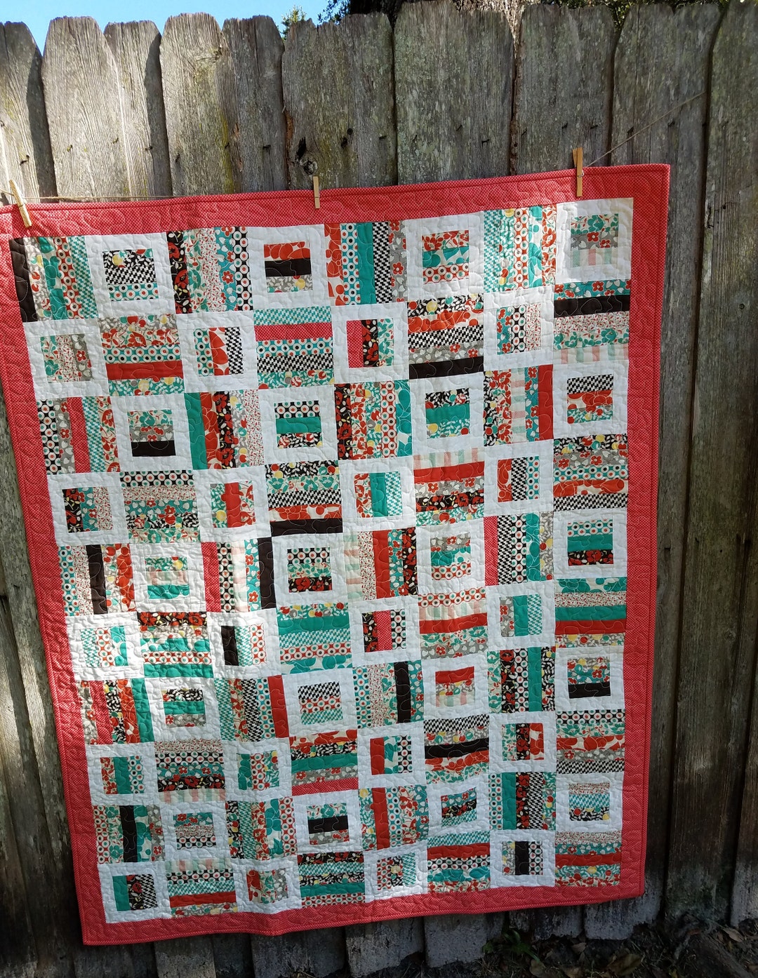 Hello Betty moda Pieced Quilt - Etsy