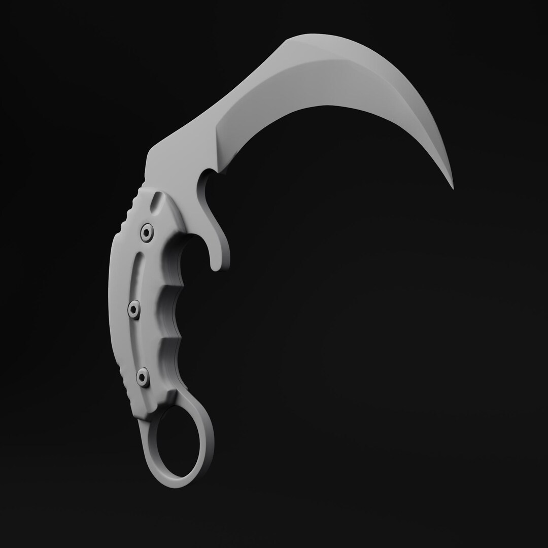 Karambit (counter-strike) – High-quality 3D Print Model - Etsy