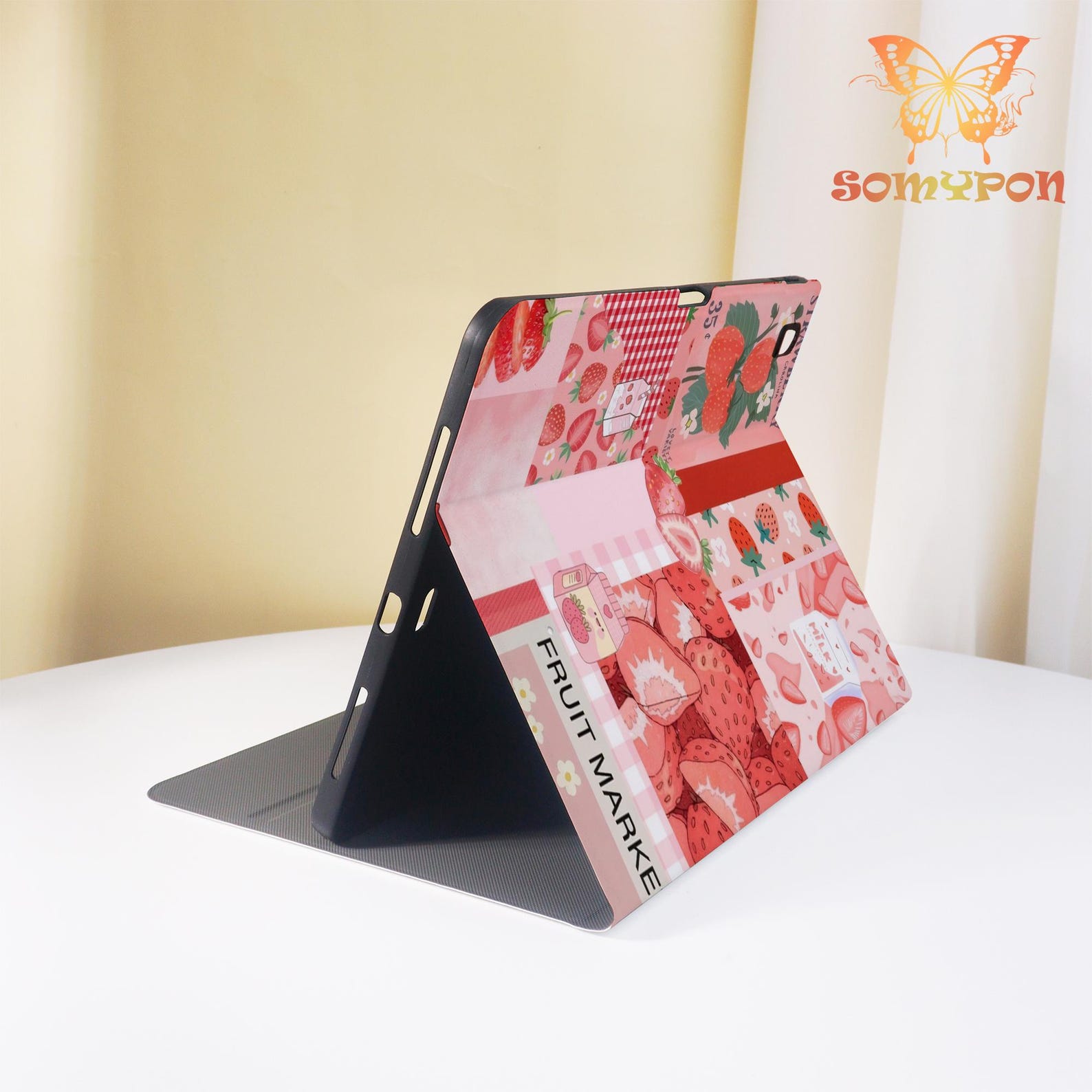 Strawberry iPad Case for Ipada16-11" 2025, iPad Air6 7-13'' 11 ...