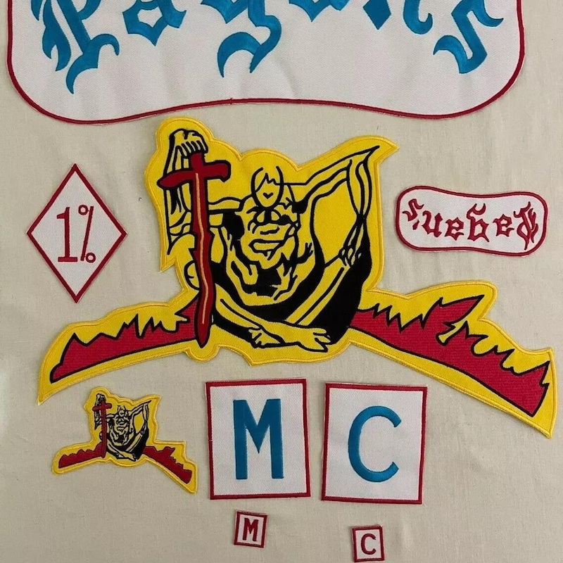 Club No Biker Patch - Etsy