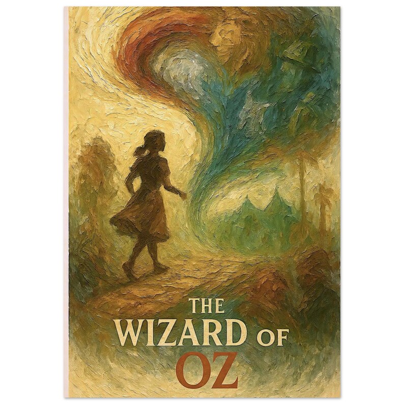 Follow the Glitch Road Poster | Surreal Oz Inspired Art Print | Emo ...