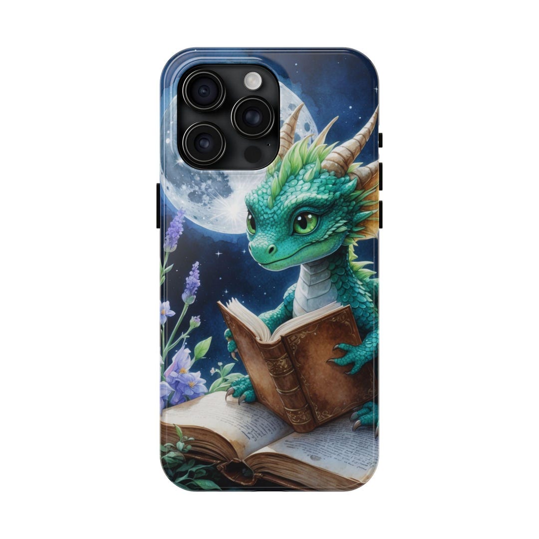 Fantasy Dragon Phone Case, Tough Phone Cases for Kids, Cute Dragon ...
