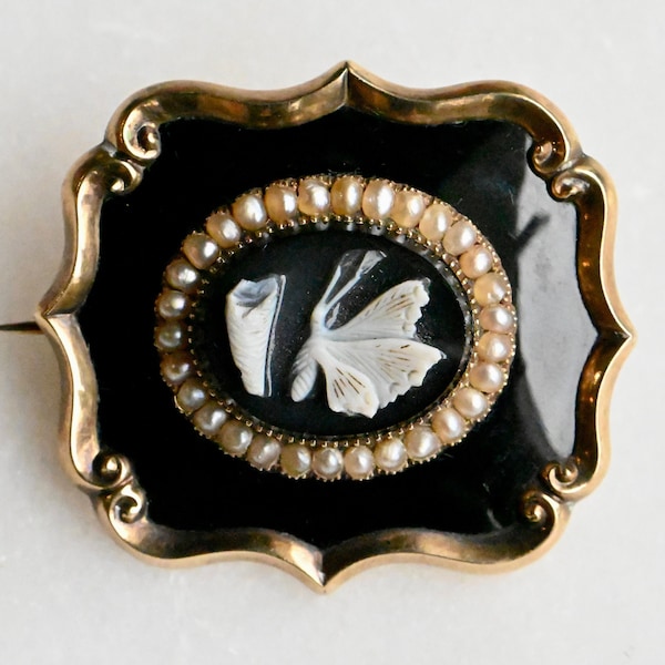 Victorian Mourning Jewelry - Etsy