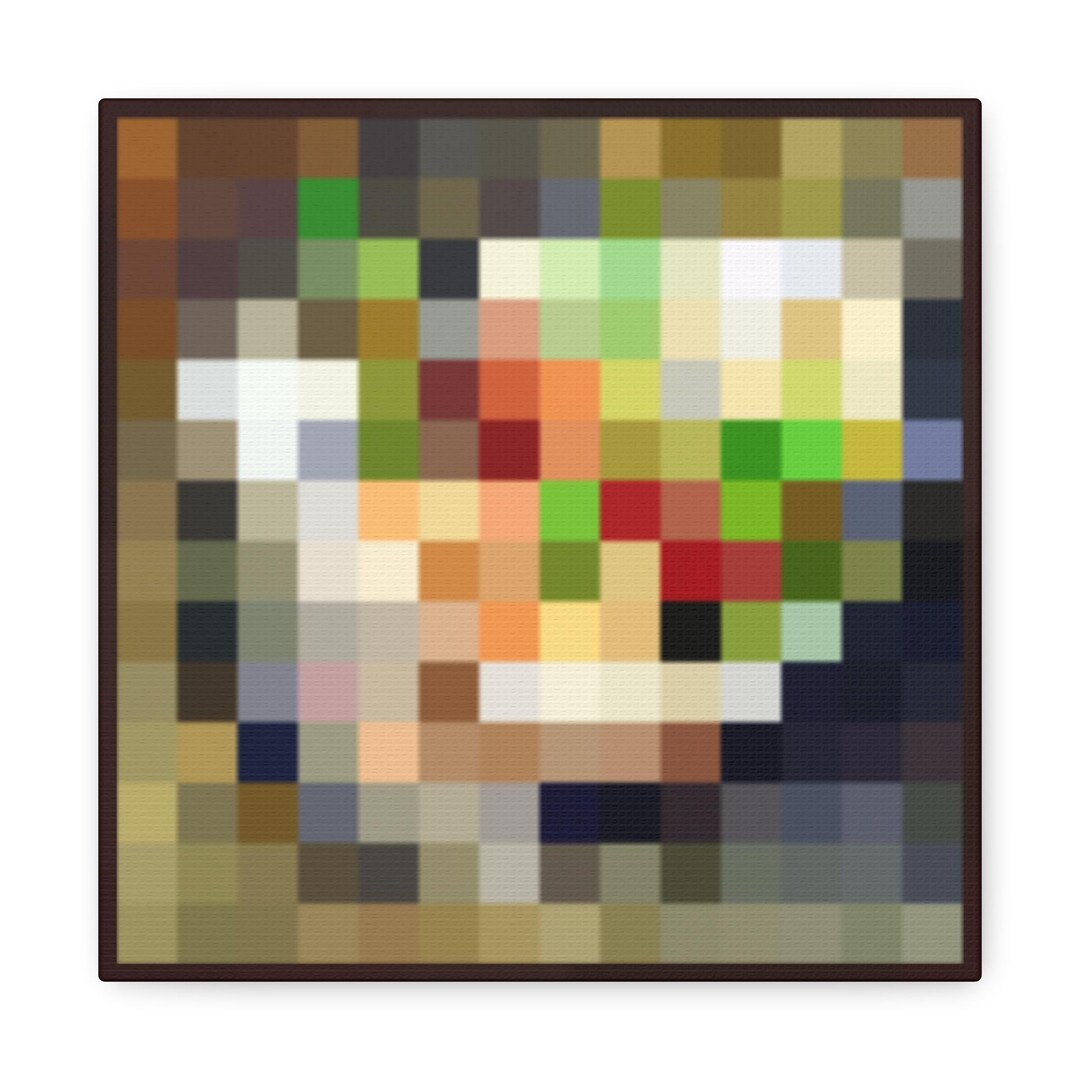 Kebab - Minecraft Inspired Canvas - Etsy