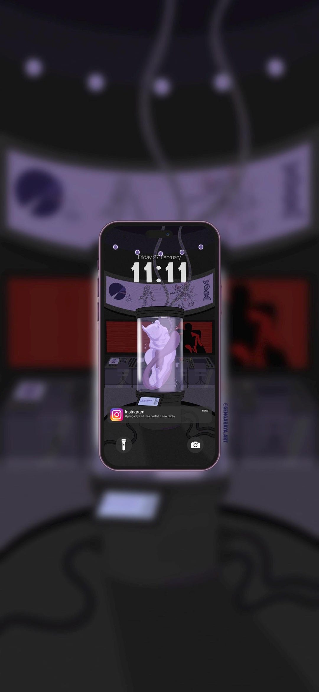 Mewtube Phone Wallpaper - Etsy
