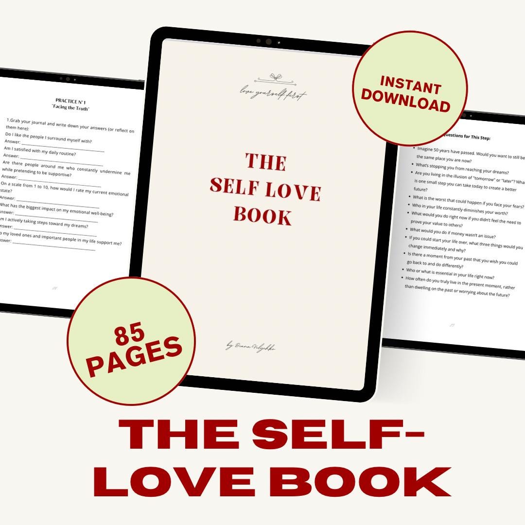 The Self-love Book – A 5-step Guide to Confidence, Happiness & Healing ...