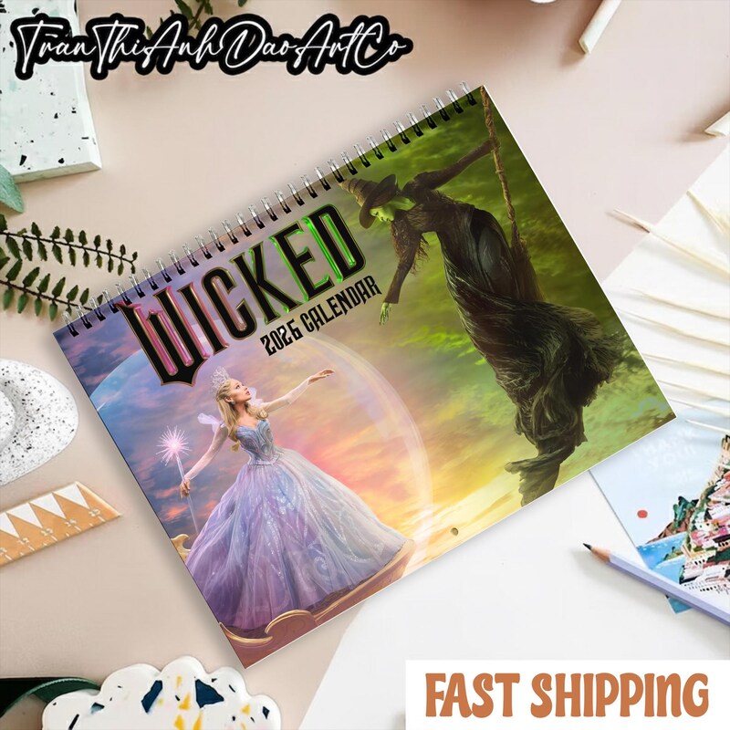 2026 Wicked Calendar - Etsy UK
