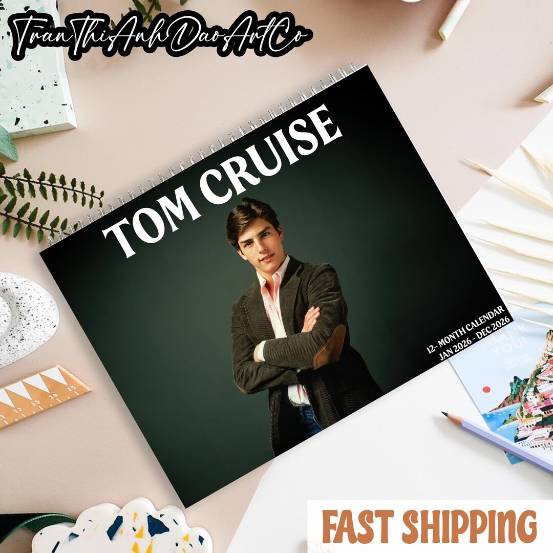 2026 Tom Wall Calendar | 2026 Wall Calendar | Tom Cruise | 2026 ...