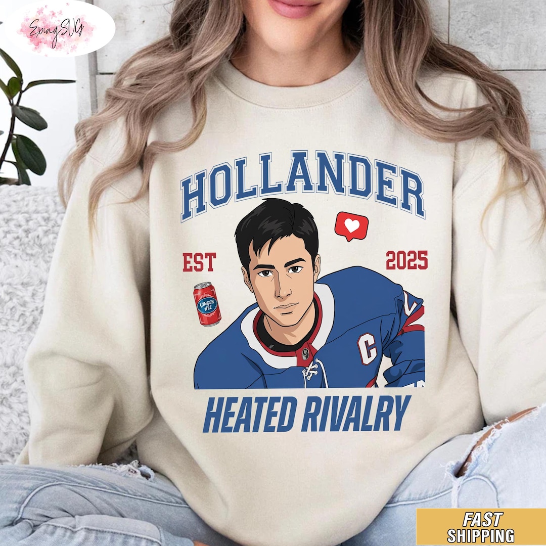 Shane Hollander Heated Rivalry Sweatshirt, Hockey Captain Shirt, Ginger ...