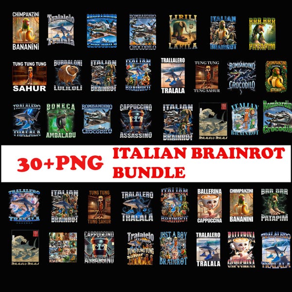 Italian Brainrot Clothes - Etsy