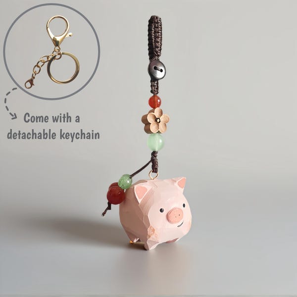 Pig Key Chains - Etsy