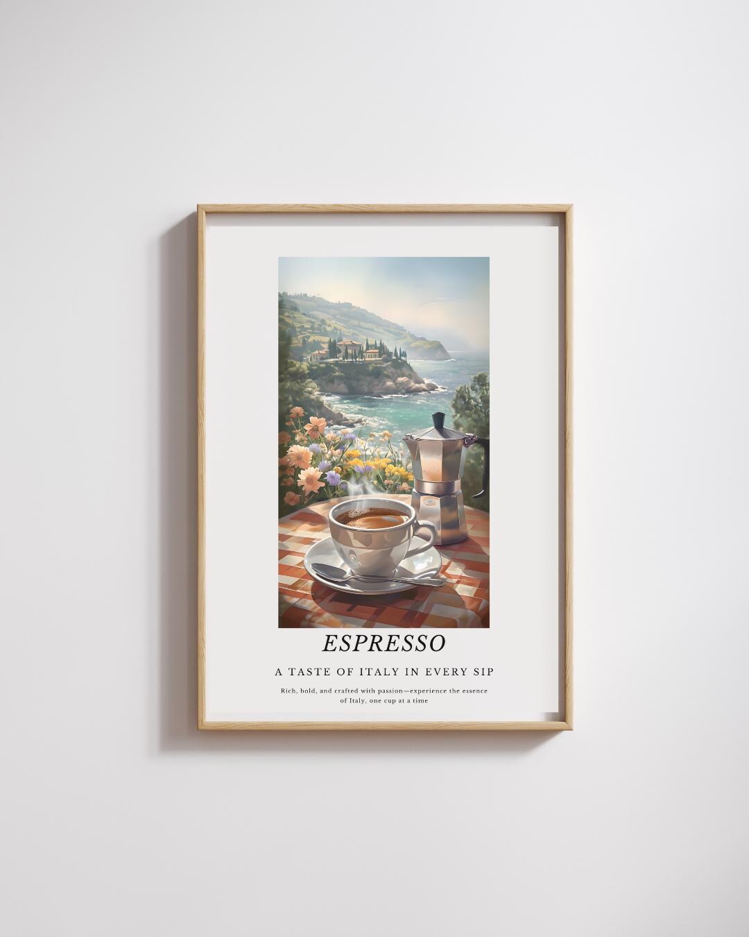 Coffee Wall Art | Italian Coffee Poster | Espresso Wall Art | Vintage ...