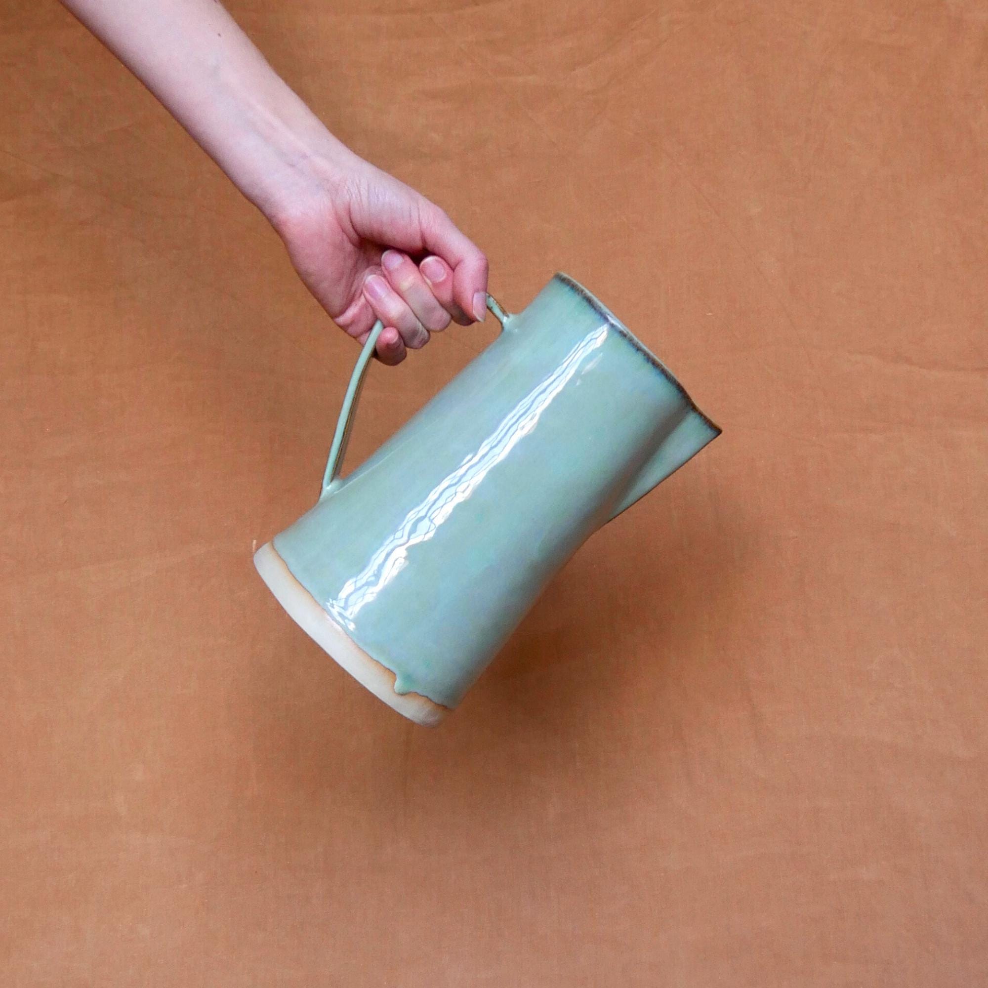 Large Jug Pottery Template | Slab Building Tutorial | Tall Ceramic ...