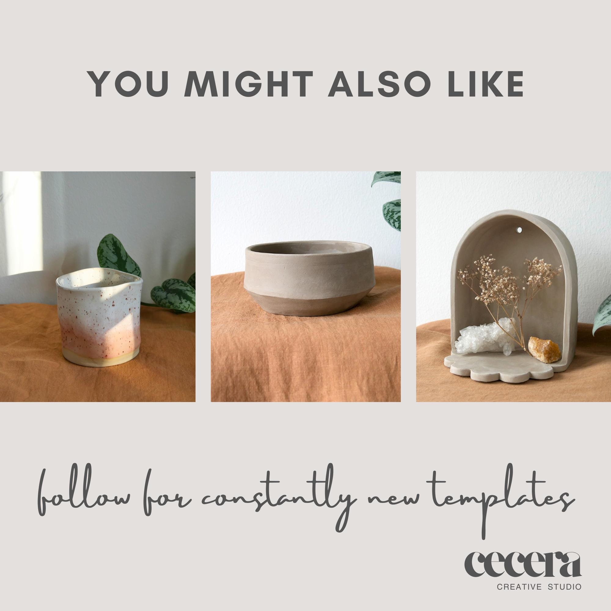 Large Jug Pottery Template | Slab Building Tutorial | Tall Ceramic ...