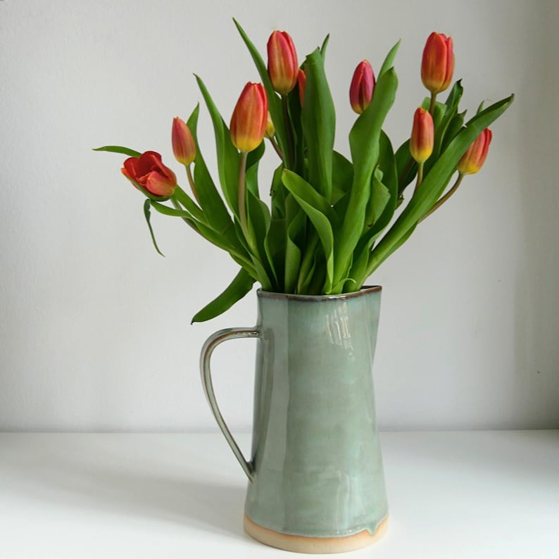 Large Jug Pottery Template | Slab Building Tutorial | Tall Ceramic ...