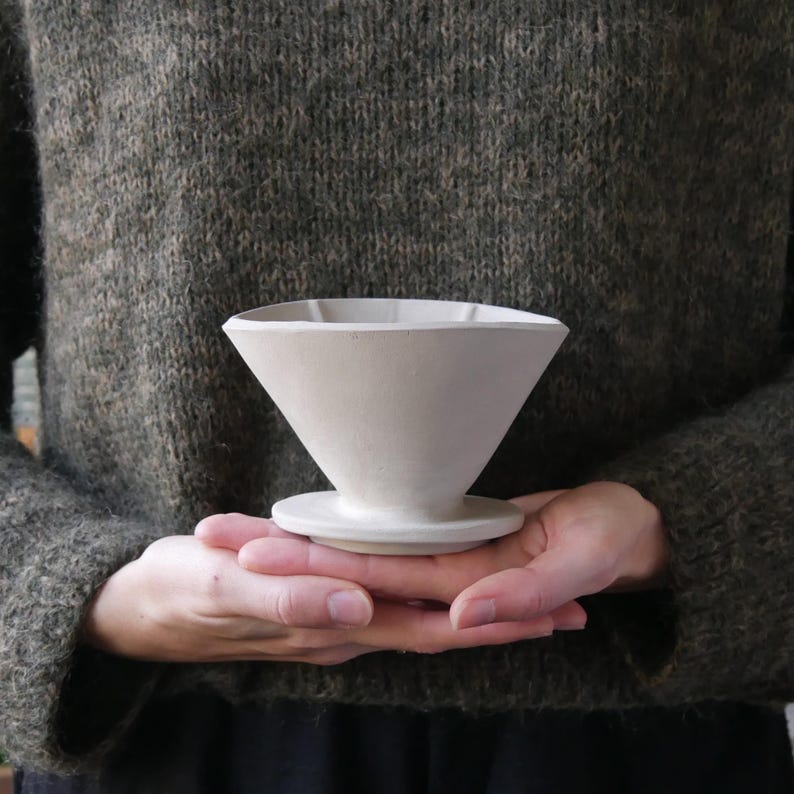 Coffee Maker Set Pottery Template | Slab Building Tutorial | Pour Over ...