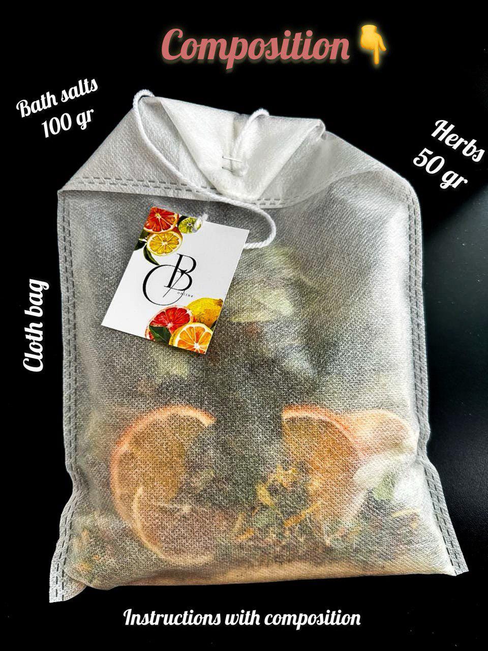 Herbal Bath Tea Bags | Natural Spa Soak | Herbal Bath Soak With Flowers ...