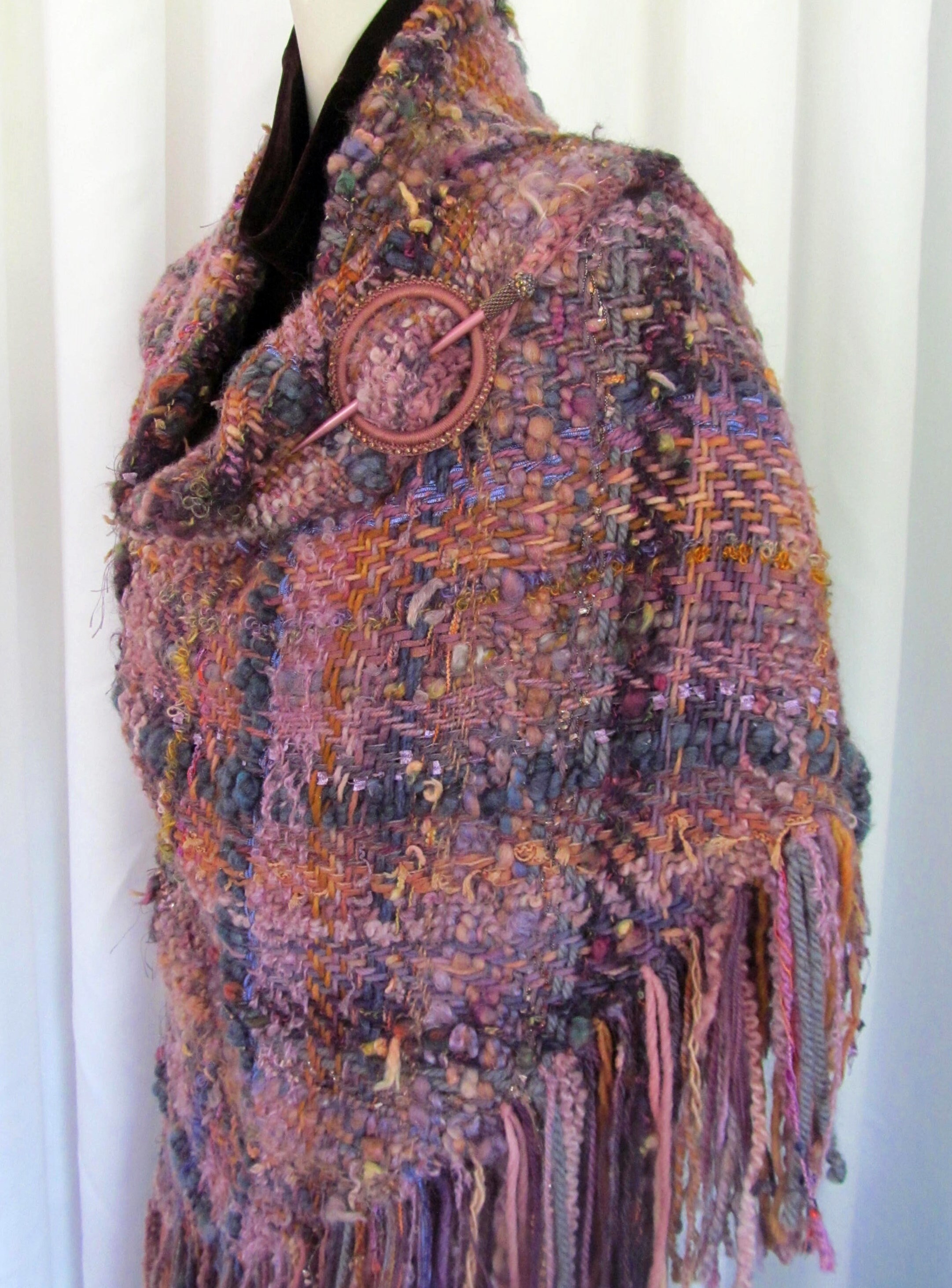 Hand Woven Triangular Wrap - Etsy