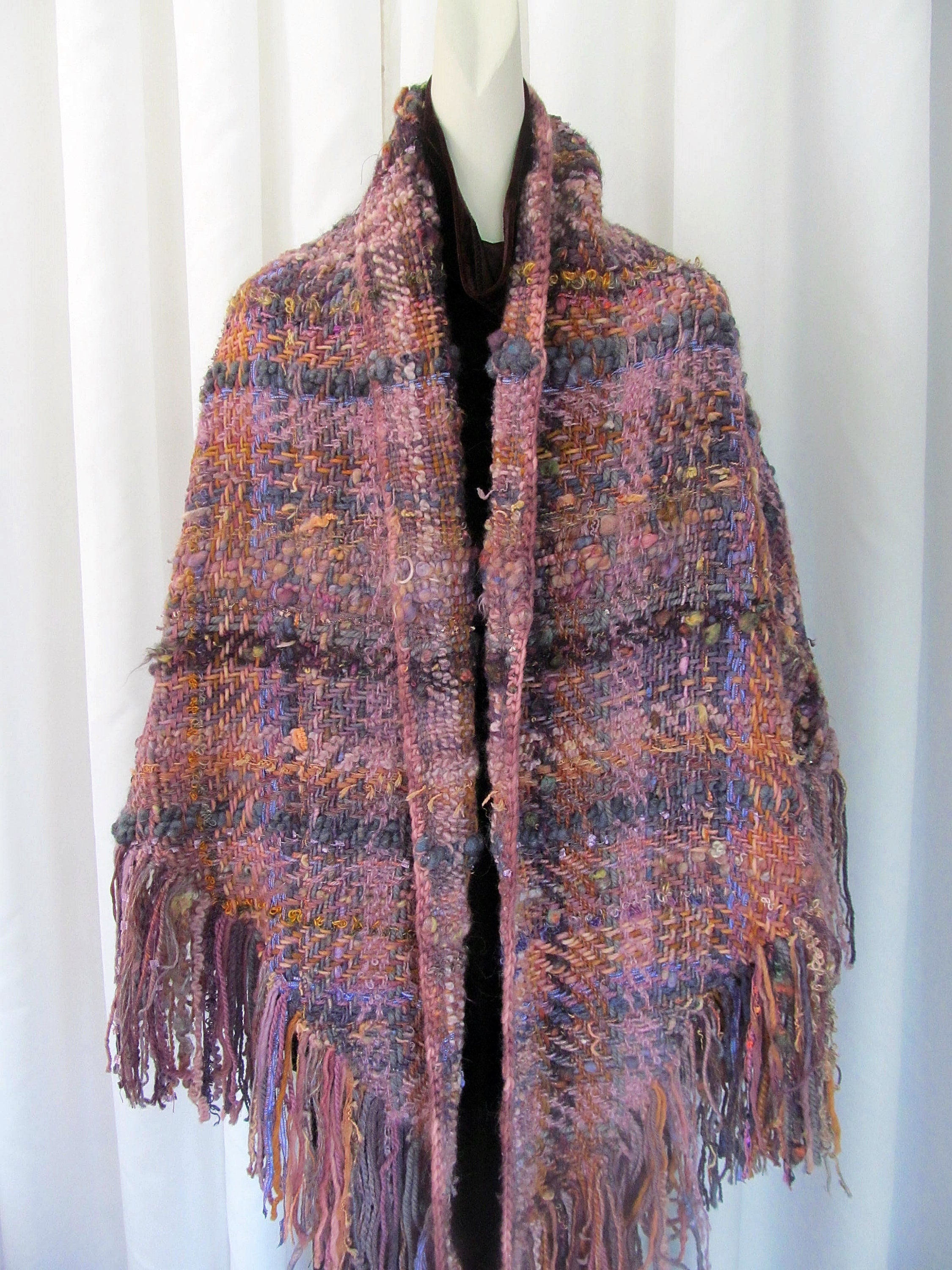 Hand Woven Triangular Wrap - Etsy