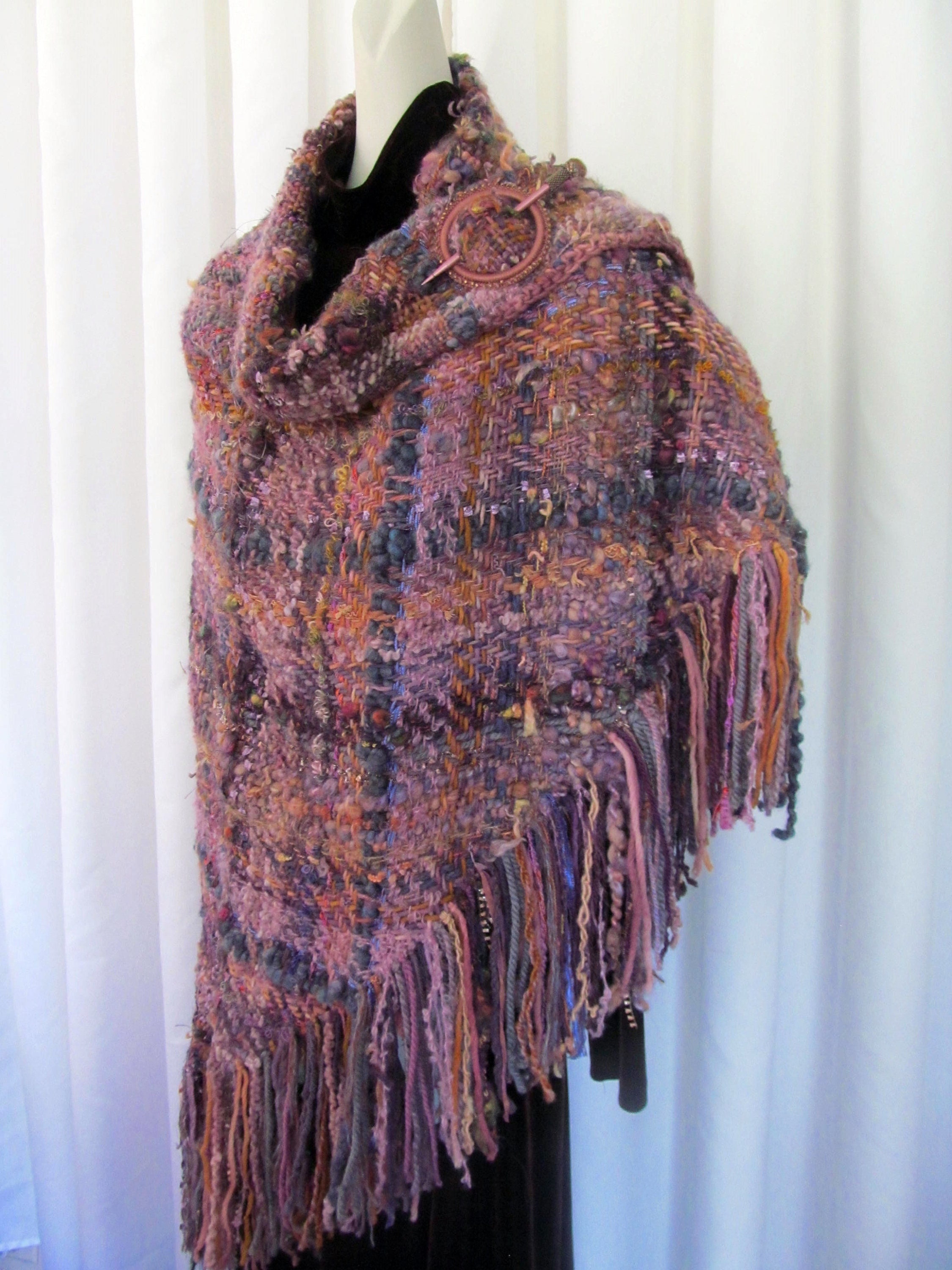 Hand Woven Triangular Wrap - Etsy