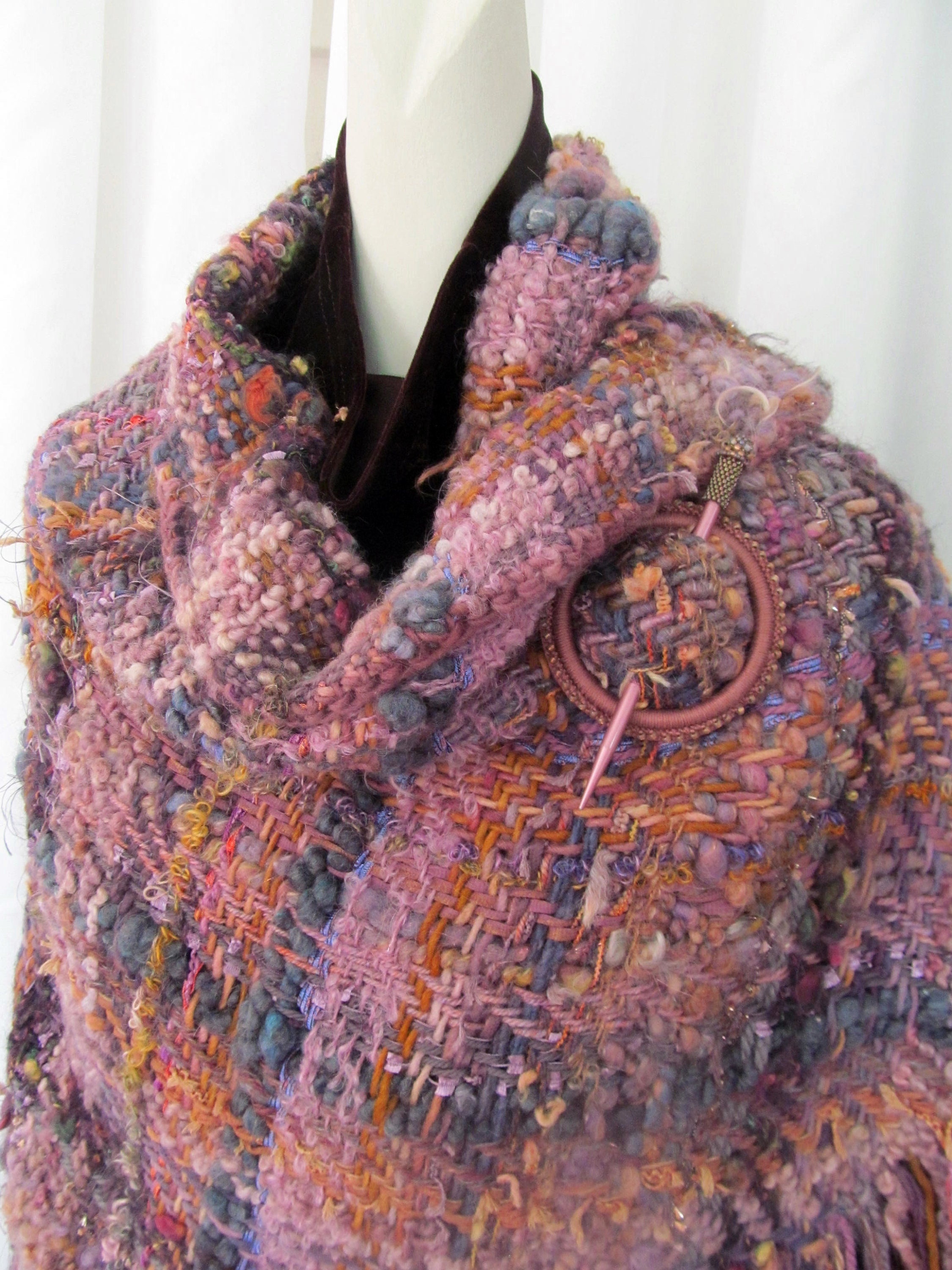 Hand Woven Triangular Wrap - Etsy