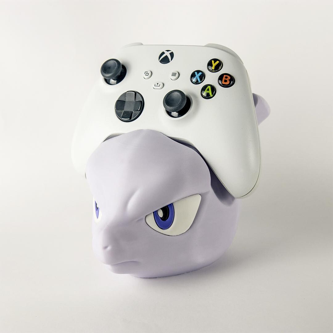 Mewtwo Controller Stand – 3D Printed Pokémon Gamepad Holder - Etsy