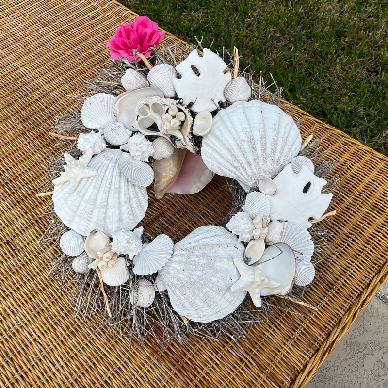 Seashell Wreath - Etsy