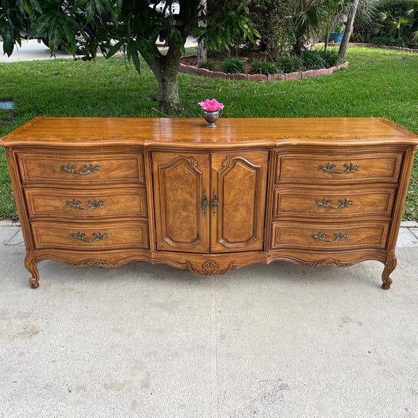 Burlwood Dressers - Etsy