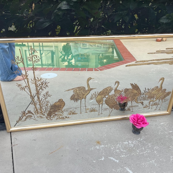 Eglomise Mirror - Etsy