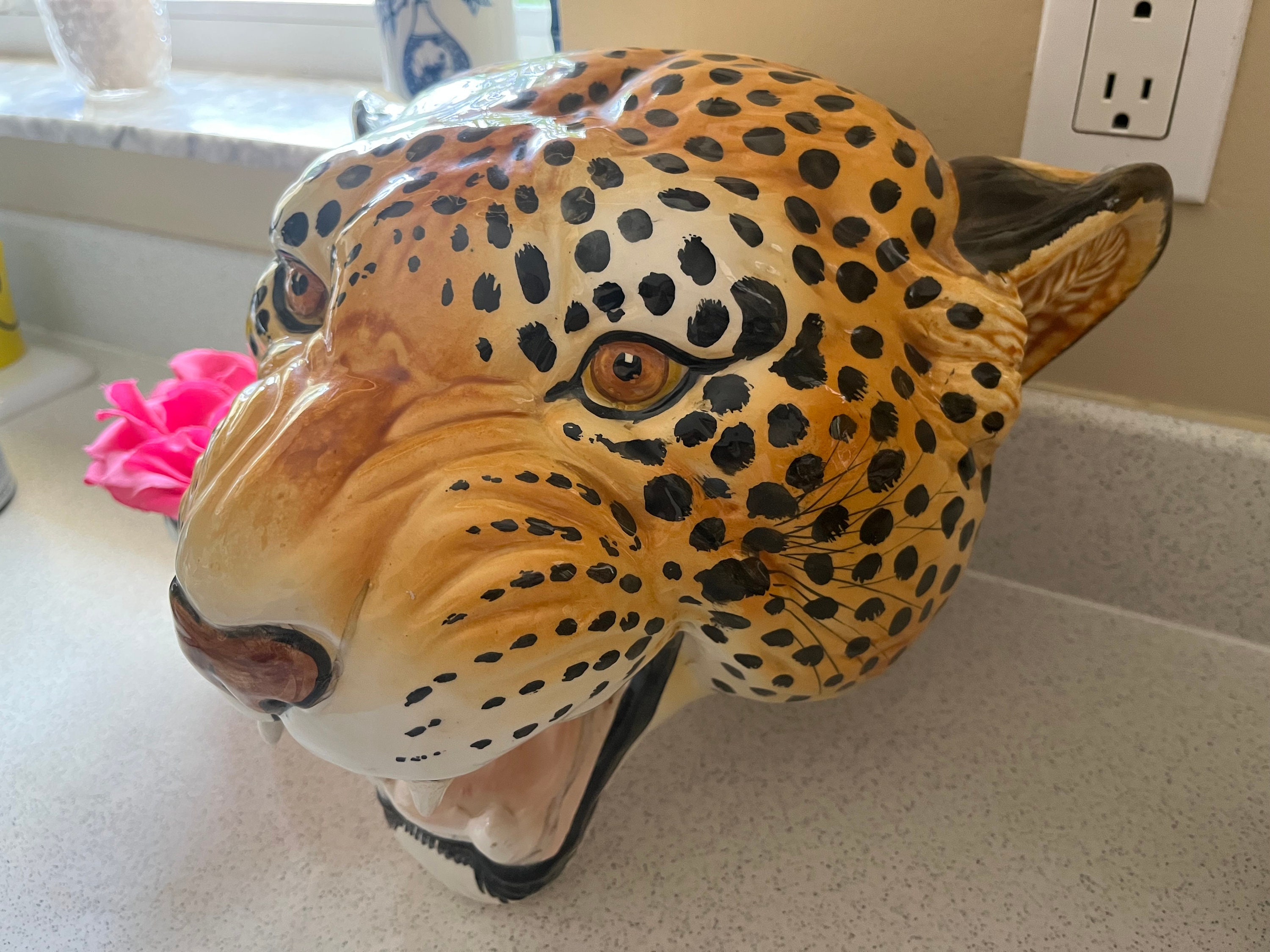 Leopard Masks Ceramics