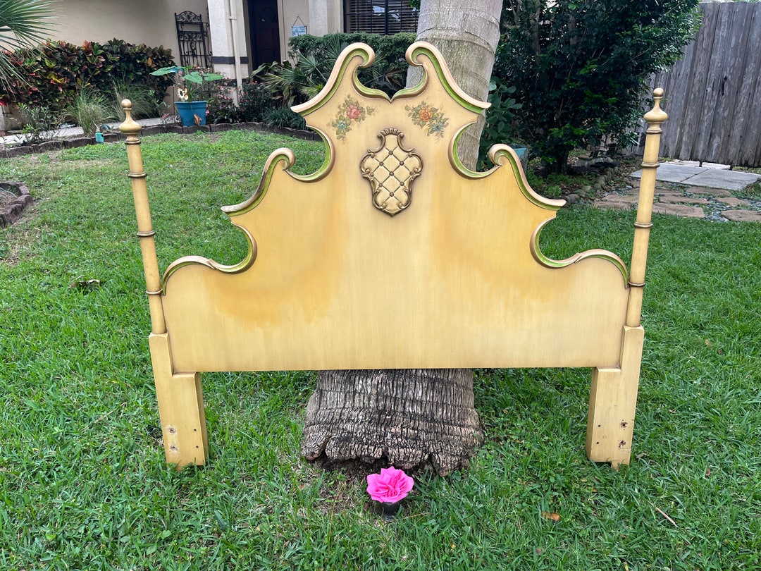 Rococo Queen or Full Headboard, Ornate Italian Rococo Queen Headboard ...