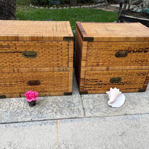 Wrapped Rattan - Etsy