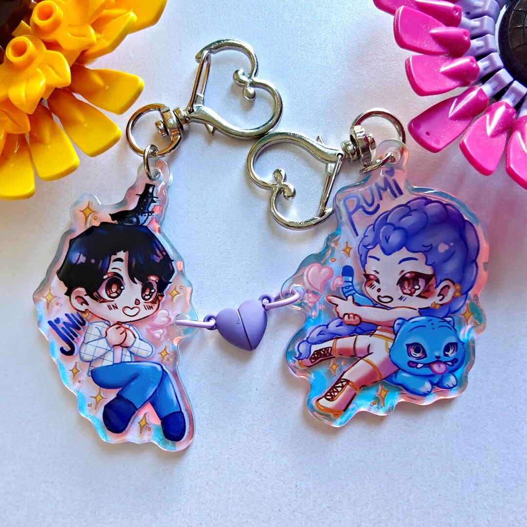 Rumi X Jinu Keychain - Etsy