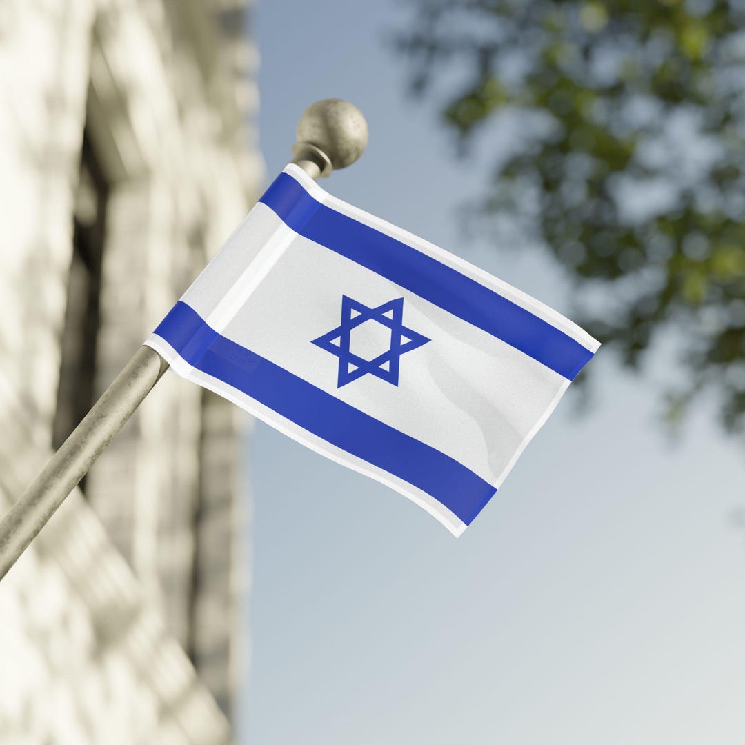 Israel Flag Wall Art, Symbol of Unity, Perfect for Celebrations, Home ...