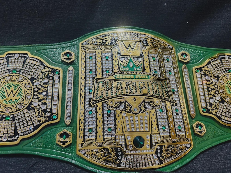 Crown Jewel Championship Belt – WWE Replica Title Belt, Adult Size ...