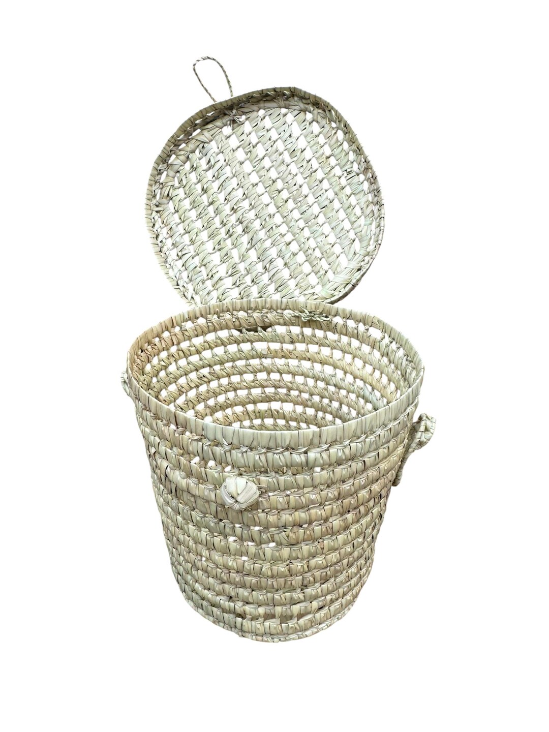 Woven Wicker Toy Box - Rattan Palm Storage Trunk and Storage Basket - Etsy