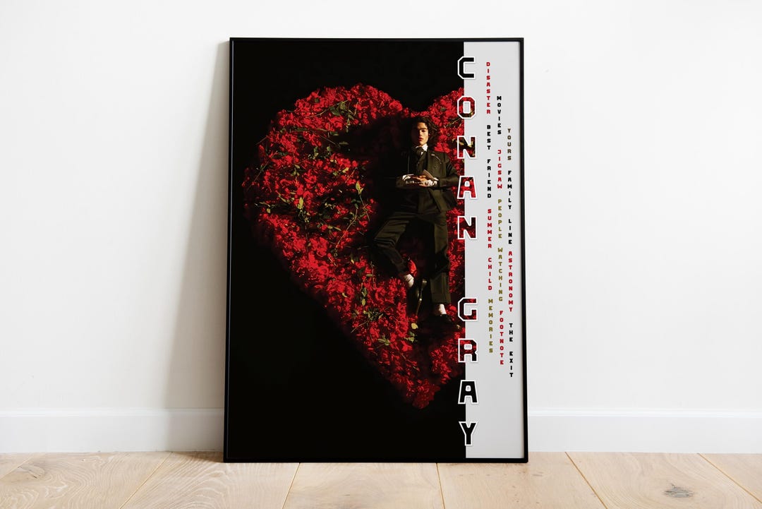 Conan Gray Poster | Superache Poster | Album Poster Prints | Wall Decor ...