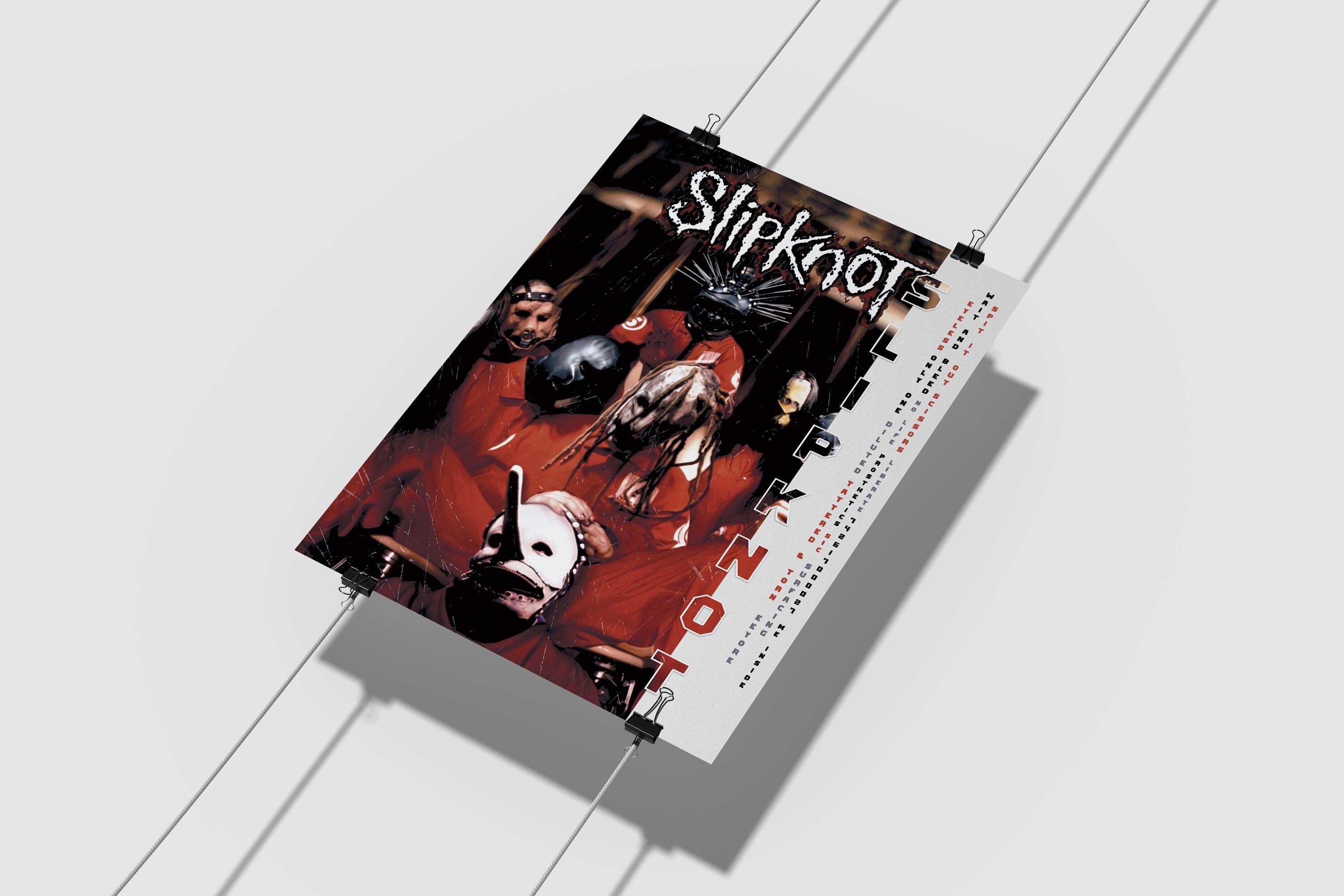 Slipknot Poster | Slipknot Poster | Album Poster Prints | Wall Decor ...