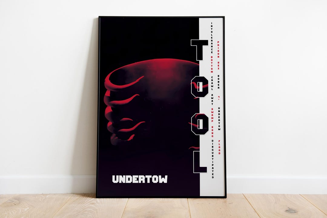 Tool Poster | Undertow Poster | Album Poster Prints | Wall Decor ...