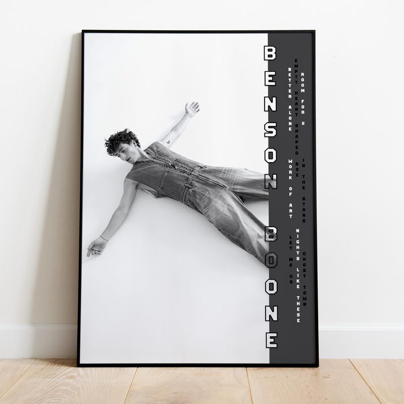 Benson Boone Album Covers - Etsy