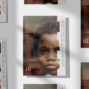 Nas Poster | Illmatic Poster | Album Poster Prints | Wall Decor Posters ...