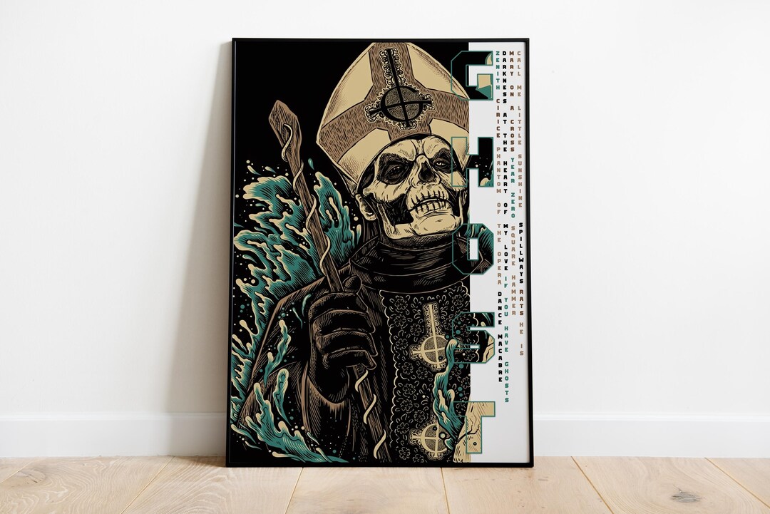 Ghost Poster | 13 Commandments Poster | Album Poster Prints | Wall ...