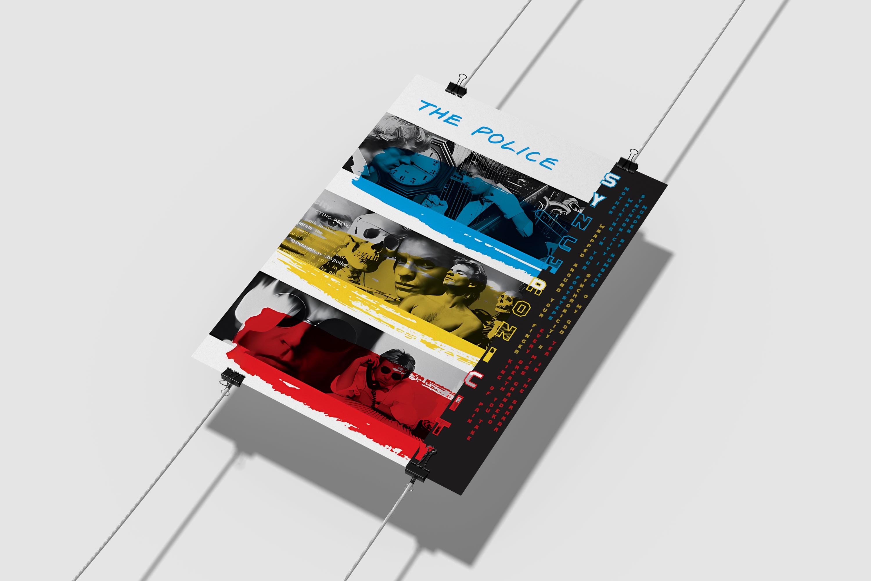 The Police Poster | Synchronicity Poster | Album Poster Prints | Wall ...