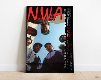 Nas Poster | Illmatic Poster | Album Poster Prints | Wall Decor Posters ...
