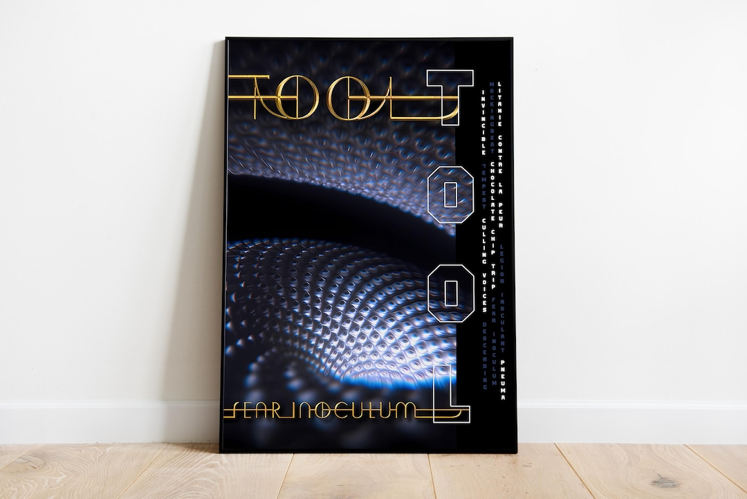 Tool Poster | Fear Inoculum Poster | Album Poster Prints | Wall Decor ...