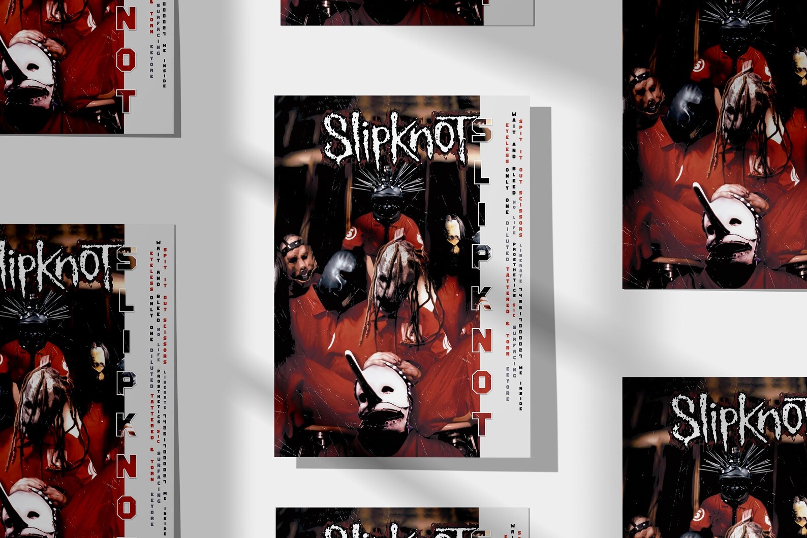 Slipknot Poster | Slipknot Poster | Album Poster Prints | Wall Decor ...
