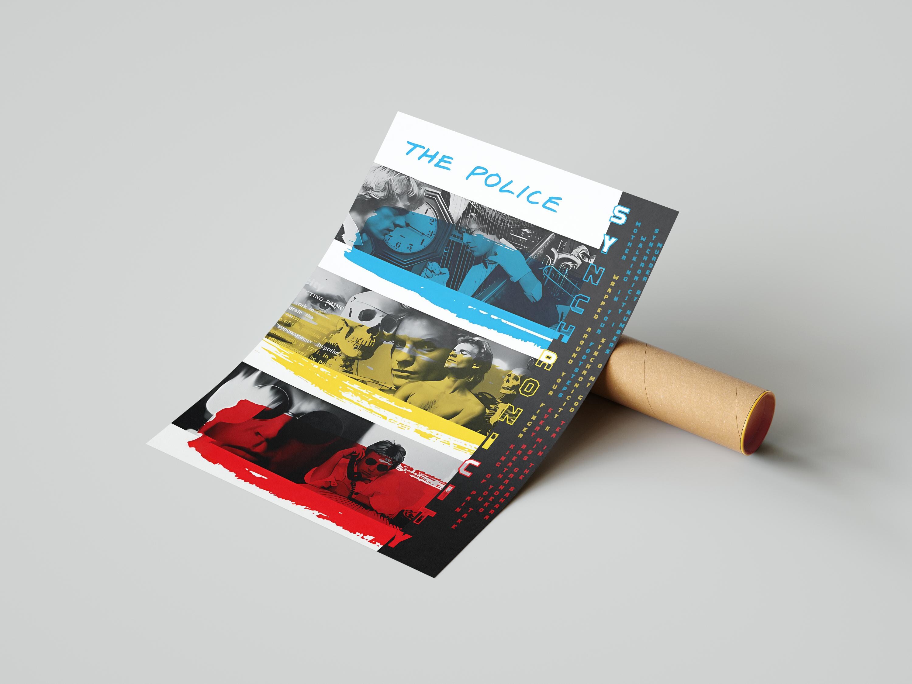 The Police Poster | Synchronicity Poster | Album Poster Prints | Wall ...
