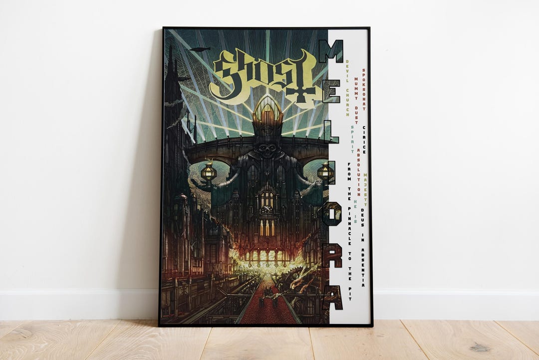 Ghost Poster | Meliora Poster | Album Poster Prints | Wall Decor ...