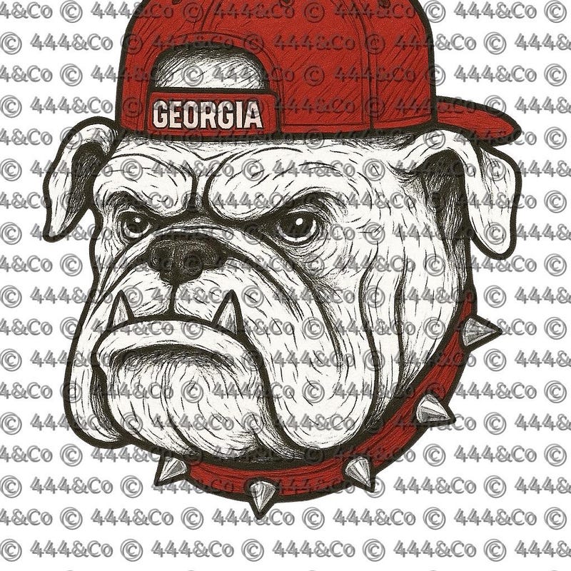 Dtf Prints Georgia Bulldogs - Etsy