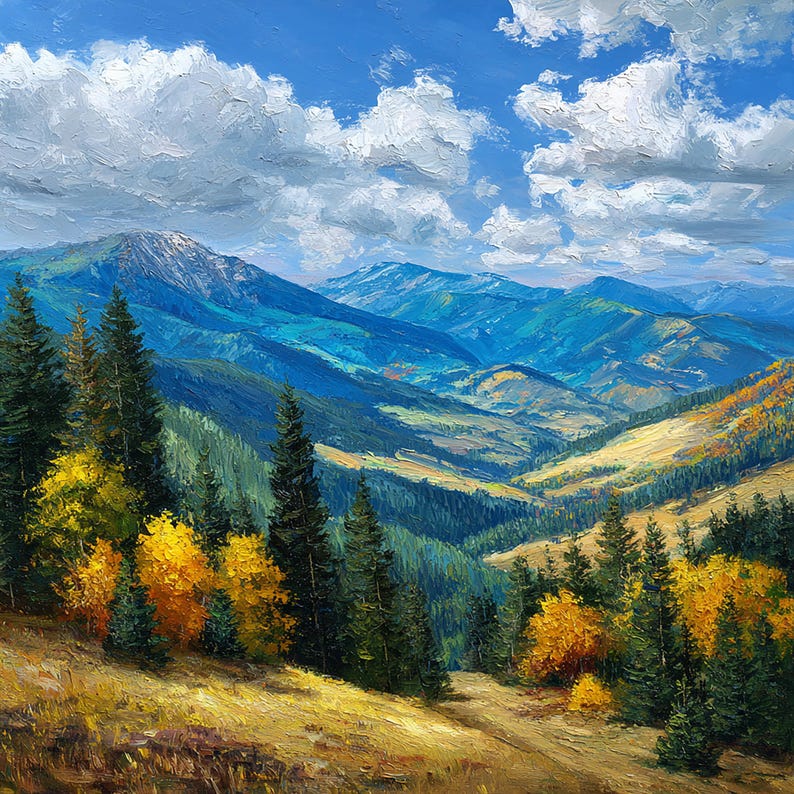 Custom Landscape Oil Painting From Photo, Hand Painted Commissioned Art ...
